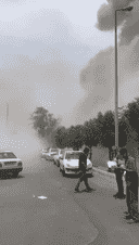 ‌Samane Babaee‌ در فارس : "A powerful explosion rocked Shahid Rajaei ...