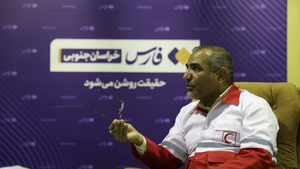 امدادگران در خط مقدم بارش‌های اخیر خراسان‌جنوبی | احسان آریان فر